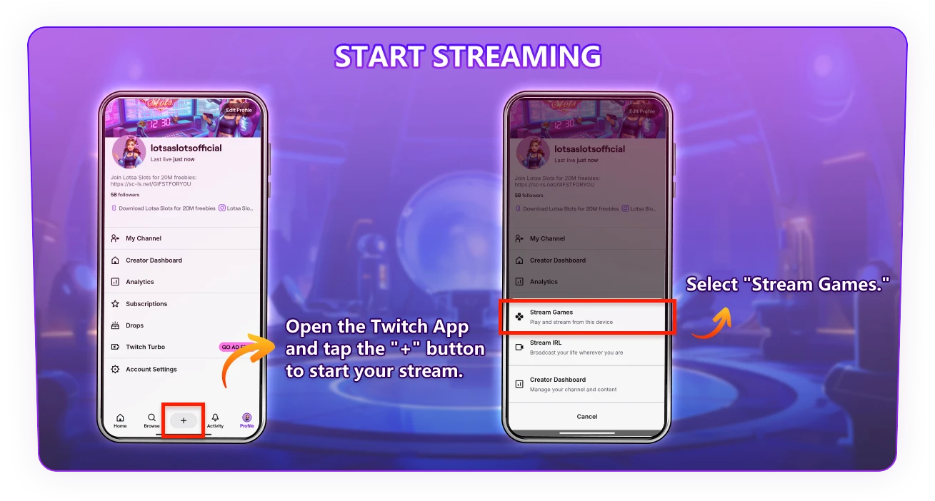 Lotsa Slots Streamers Program – Infinite Stream Season