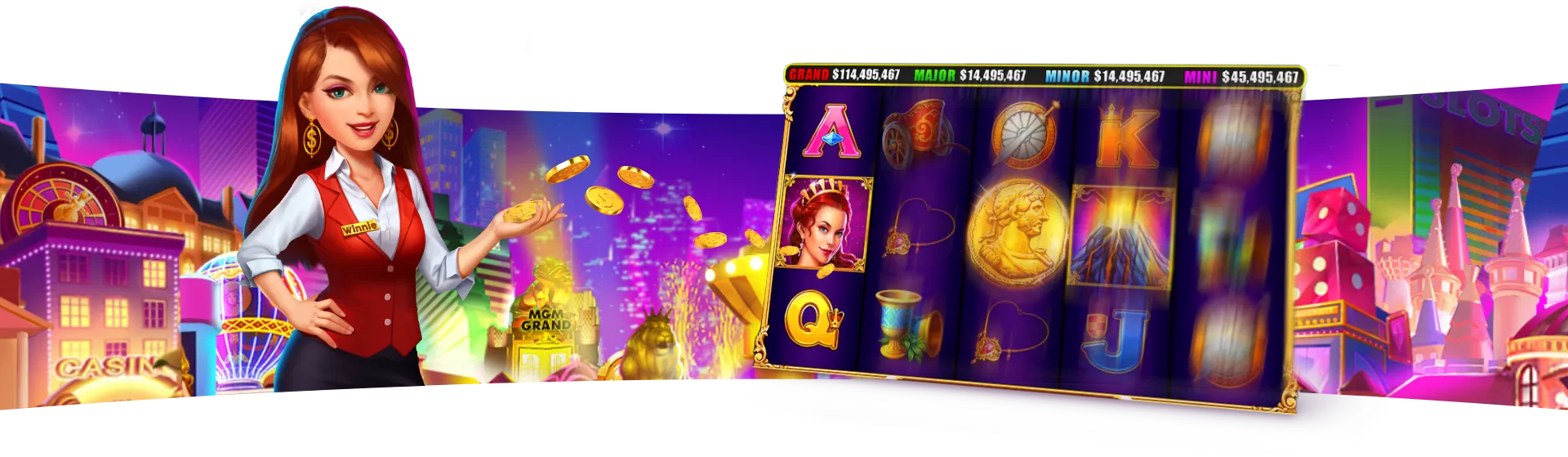 Free Coins - Free Casino Games - Lotsa Slots