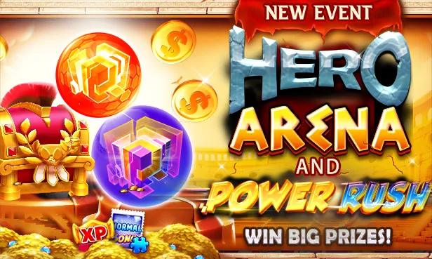 Join the 'Hero Arena' and the 'Power Rush' to win great rewards ...